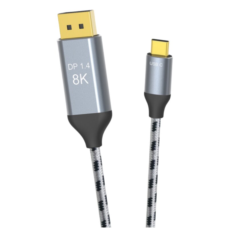 Cablu USBC Displayport DP1.4, JADAYA, 8K60Hz, 4K144Hz, USB 3.1 Type C ...