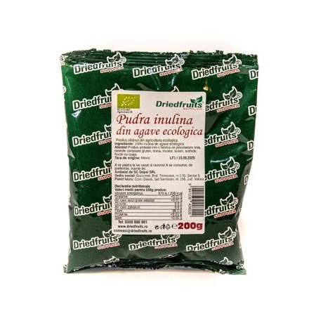 Pudra inulina din agave BIO - 200 g - eMAG.ro
