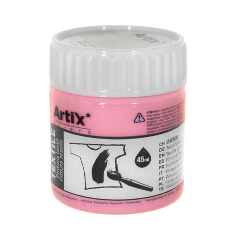 Vopsea pentru textile 45ml Artix PP651, Roz - eMAG.ro