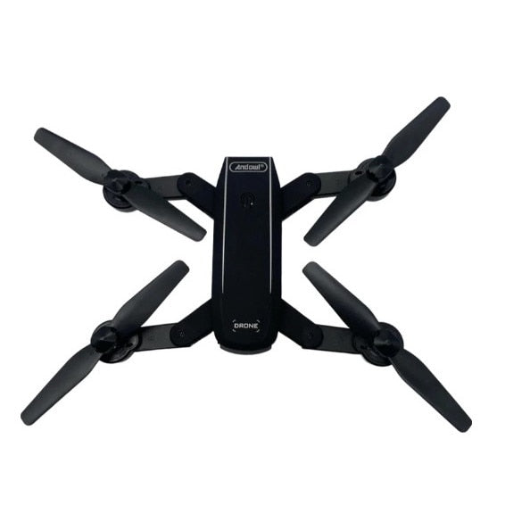 Drona compacta 4K cu Unghi Larg, Bluetooth, WiFi, Elici de Rezerva ...