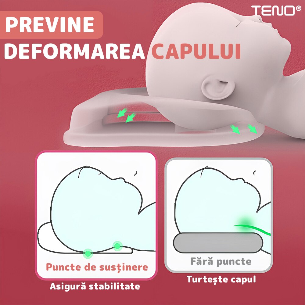 Perna pentru Bebelusi Teno®, model ursulet, husa de protectie inclusa ...