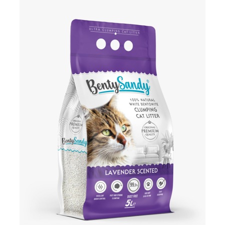 Asternut igienic pisici, Lavanda, 5L - eMAG.ro