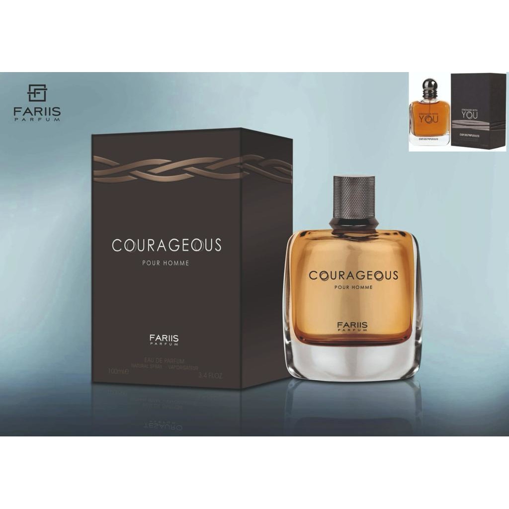 Apa de Parfum Fariis, Courageous, Barbati, 100ml - eMAG.ro