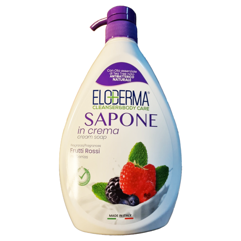 Sapun lichid, Eloderma, Frutti Rossi, 1000 ml - eMAG.ro