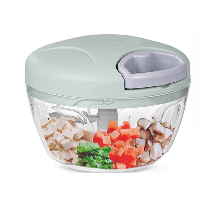 Tocator de legume, Plastic, 500 ml, Verde - eMAG.ro