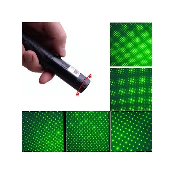 Laser Pointer Verde Virtual Trend® cu Acumulator Puternic Li-ion 6800 ...