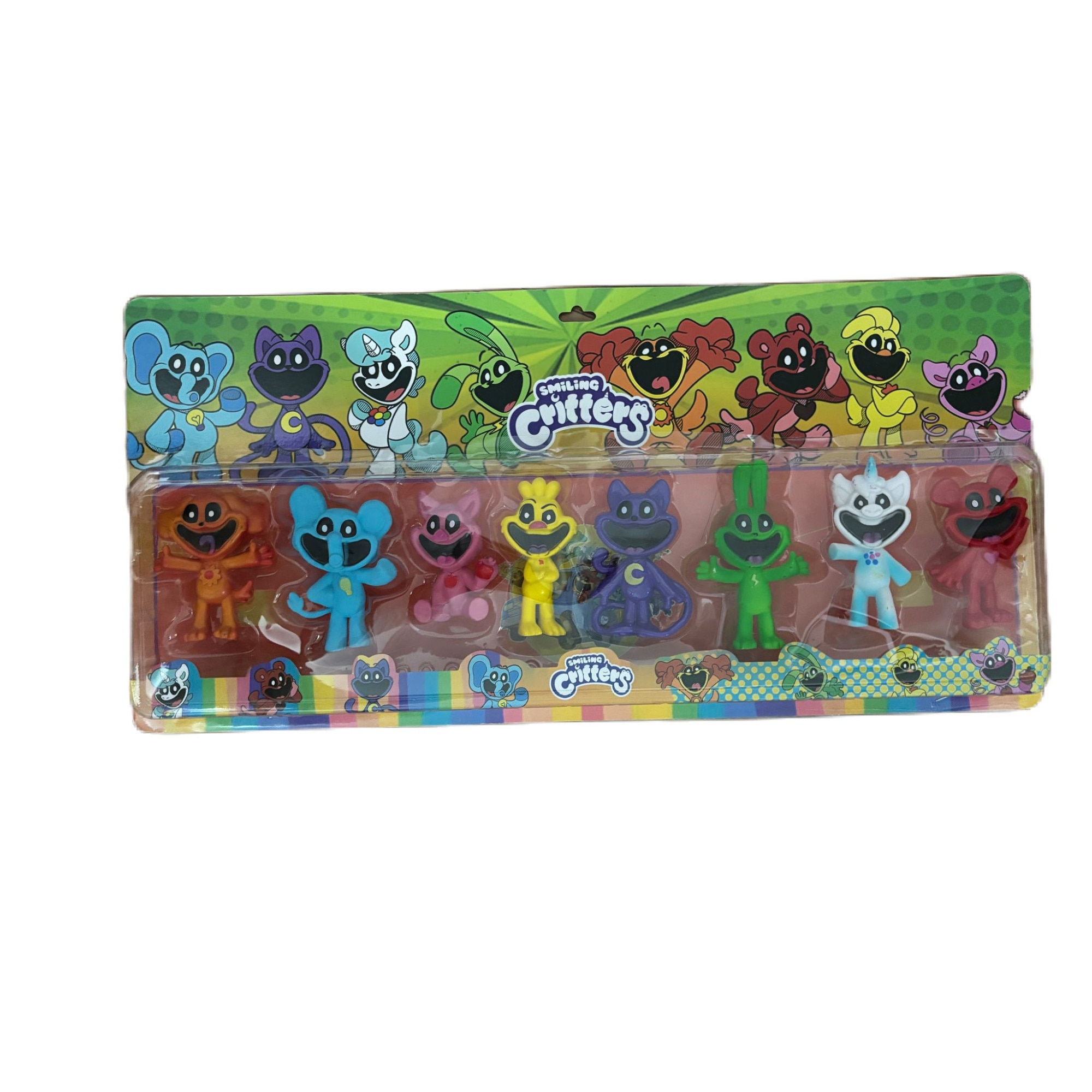Set 8 figurine Smilling Critters cat nap, 10 cm, multicolore, BimBimBo ...
