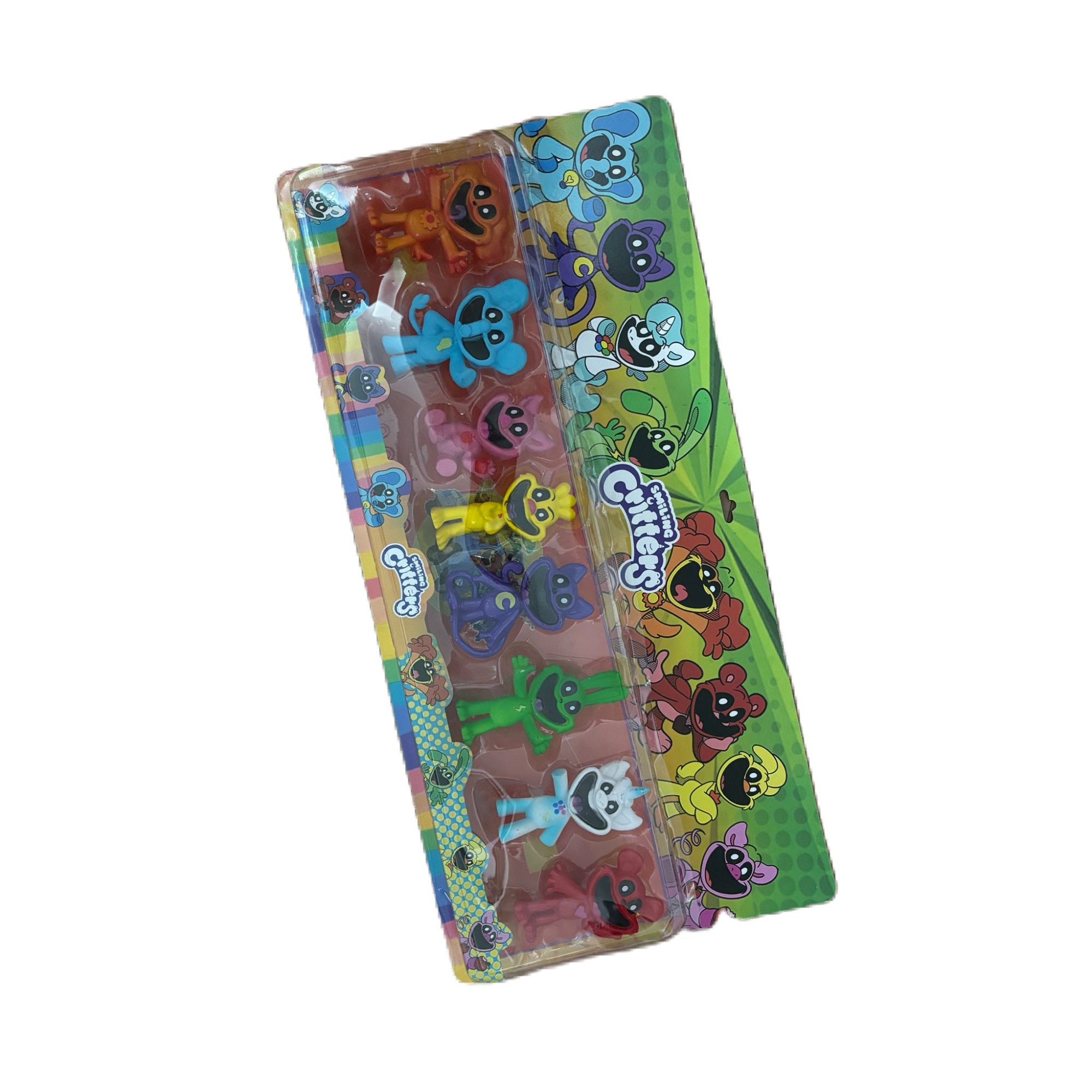 Set 8 figurine Smilling Critters cat nap, 10 cm, multicolore, BimBimBo ...