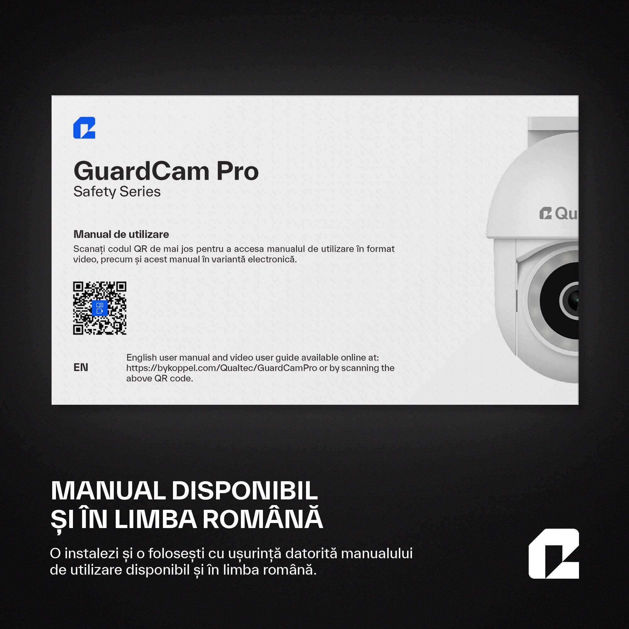 Camera de supraveghere exterior / interior, Qualtec by Koppel®, smart ...