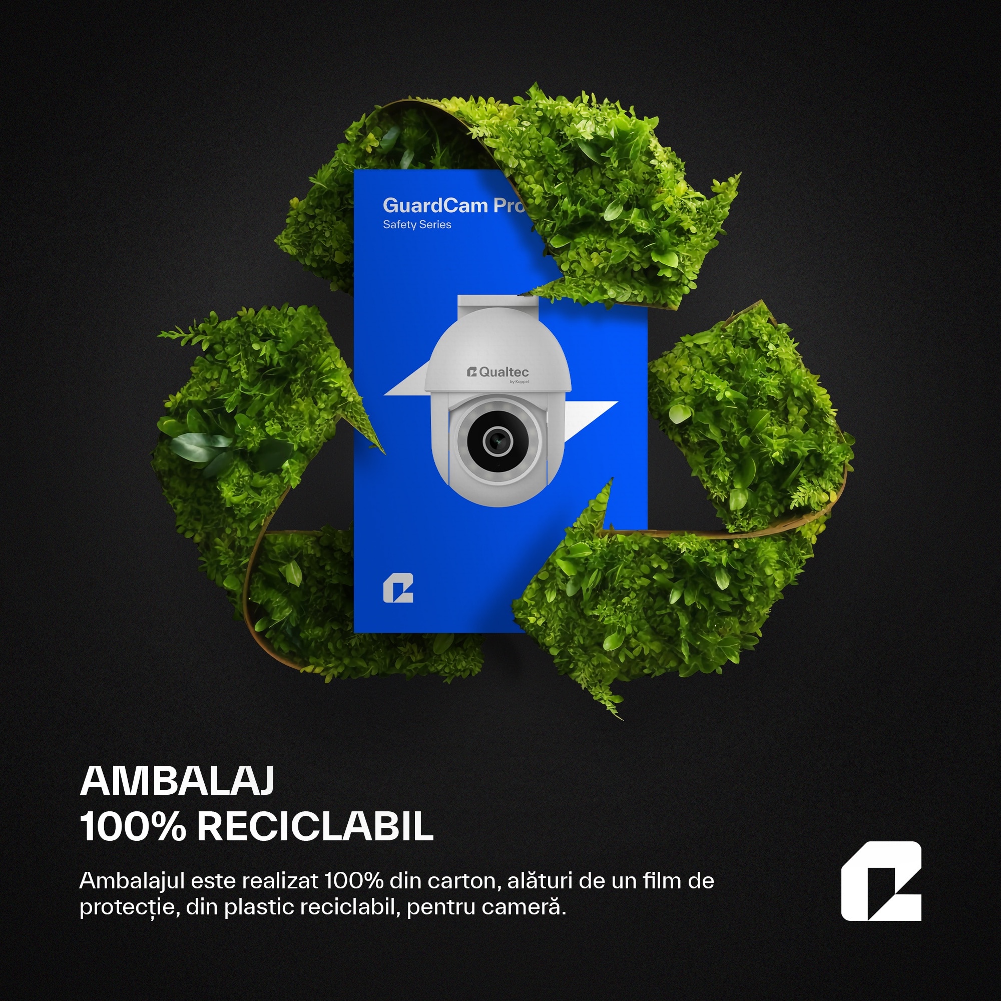 Camera de supraveghere exterior / interior, Qualtec by Koppel®, smart ...