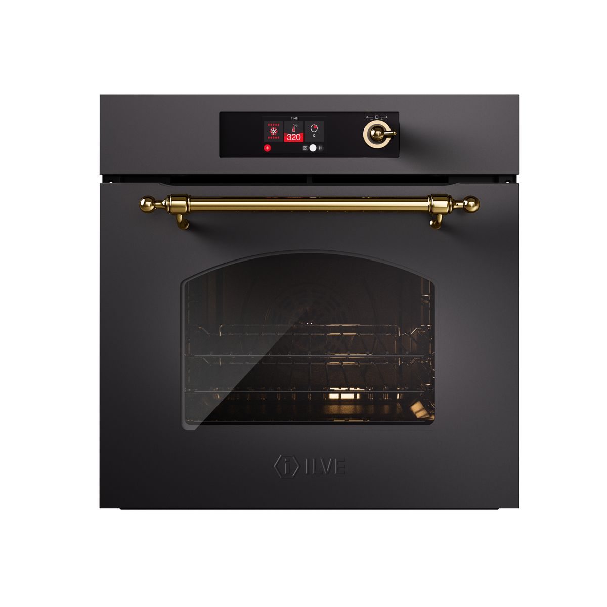 Cuptor electric incorporabil ILVE, Nostalgie, 60 cm, capacitate 65 ...