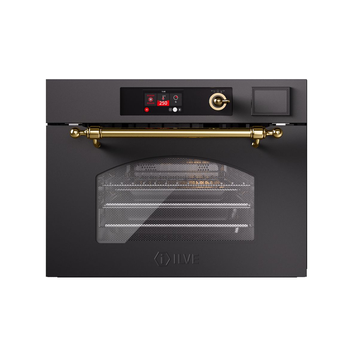 Cuptor electric incorporabil ILVE, Nostalgie, 60 cm, volum 36 l, design ...