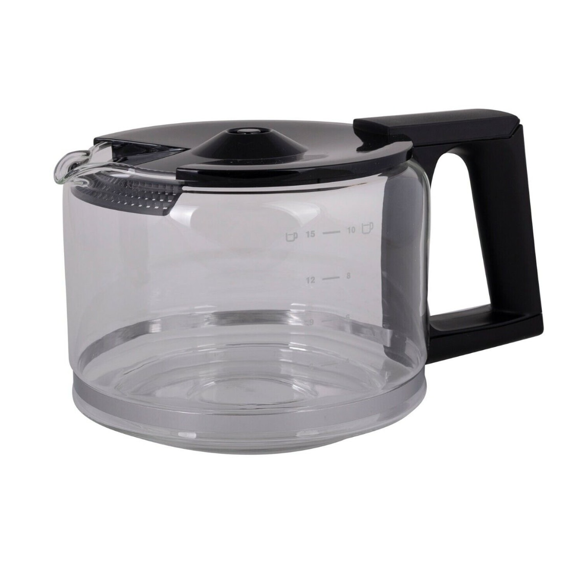 Cana filtru cafea Krups Pro Aroma, negru transparent - eMAG.ro