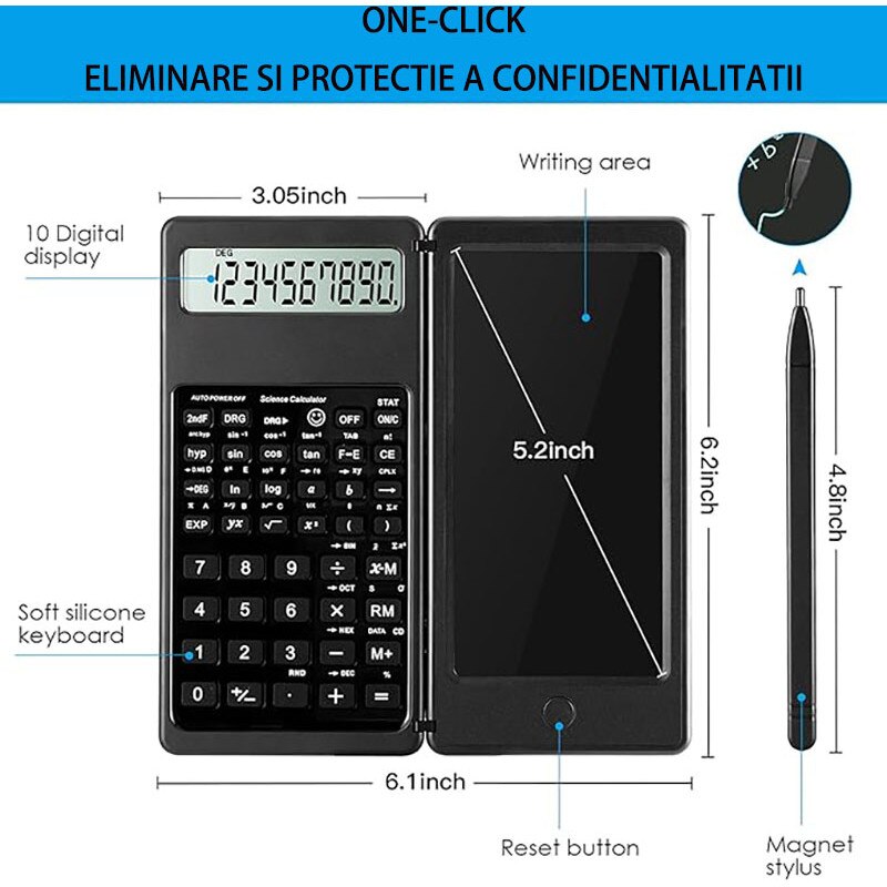 Calculator stiintific, Cu tableta pentru scris si creion Stylus ...