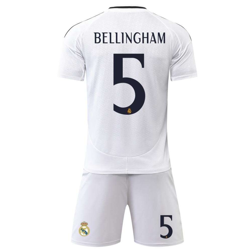 Echipament Sportiv Copii Real Madrid Bellingham, Poliester, 150-160 cm ...