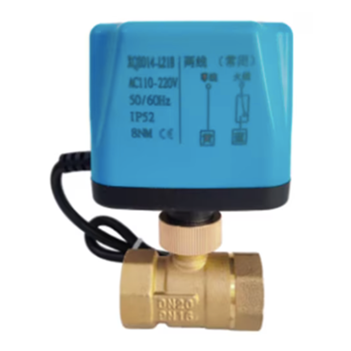 Electrovalva SMART cu sfera motorizata din alama, repornire/oprire ...