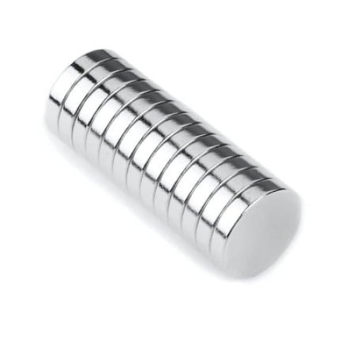 Set 50 magneti Neodim universali, diverse activitati, 10x2 mm - Rotund ...
