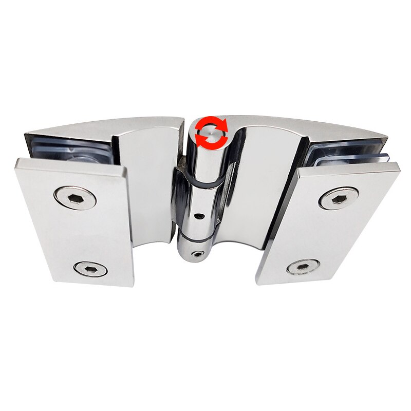 Balama, LLWL, Inox, Pentru sticla temperata 6-12mm, Argintiu - eMAG.ro