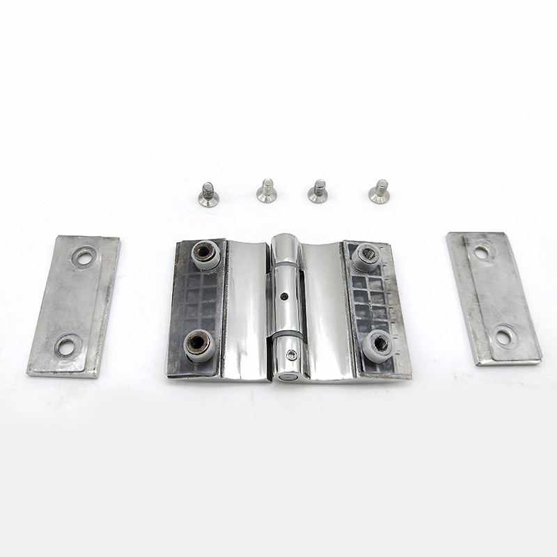 Balama, LLWL, Inox, Pentru sticla temperata 6-12mm, Argintiu - eMAG.ro