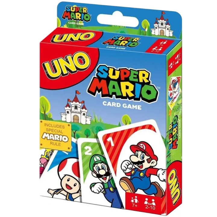 Carti de joc Uno - Super Mario - eMAG.ro