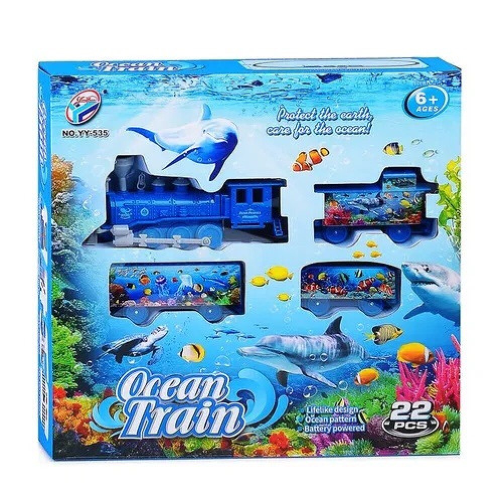Circuit Cu Trenulet Electric Ocean Train - eMAG.ro