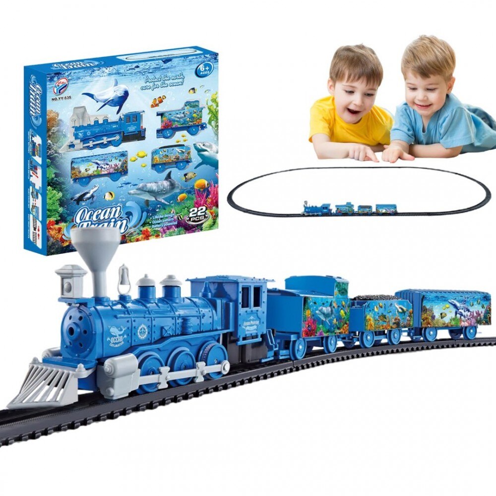 Circuit Cu Trenulet Electric Ocean Train - eMAG.ro