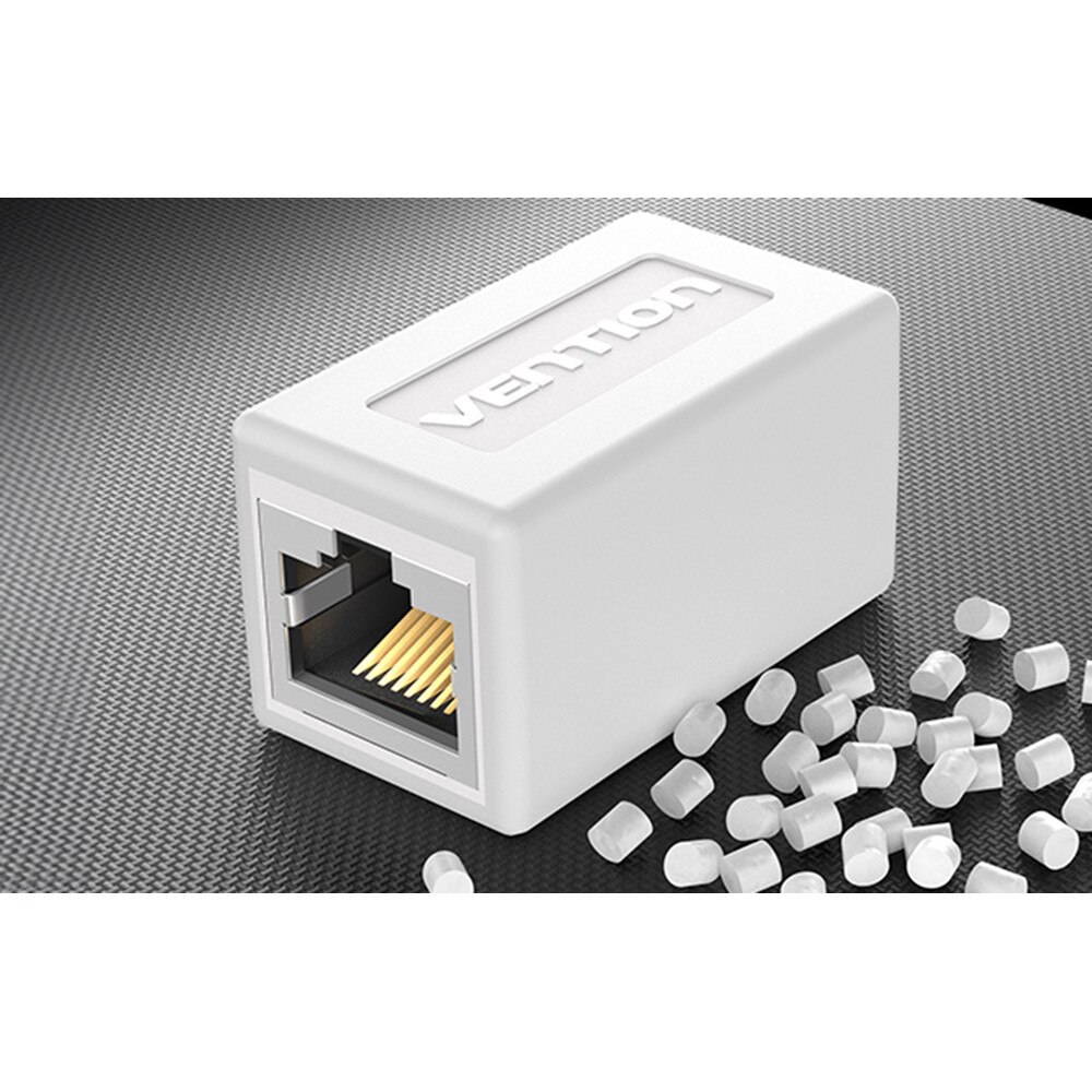 Adaptor cablu prelungitor Vention IPVW0 Ethernet RJ45 Cuplare, Cat. 6 ...