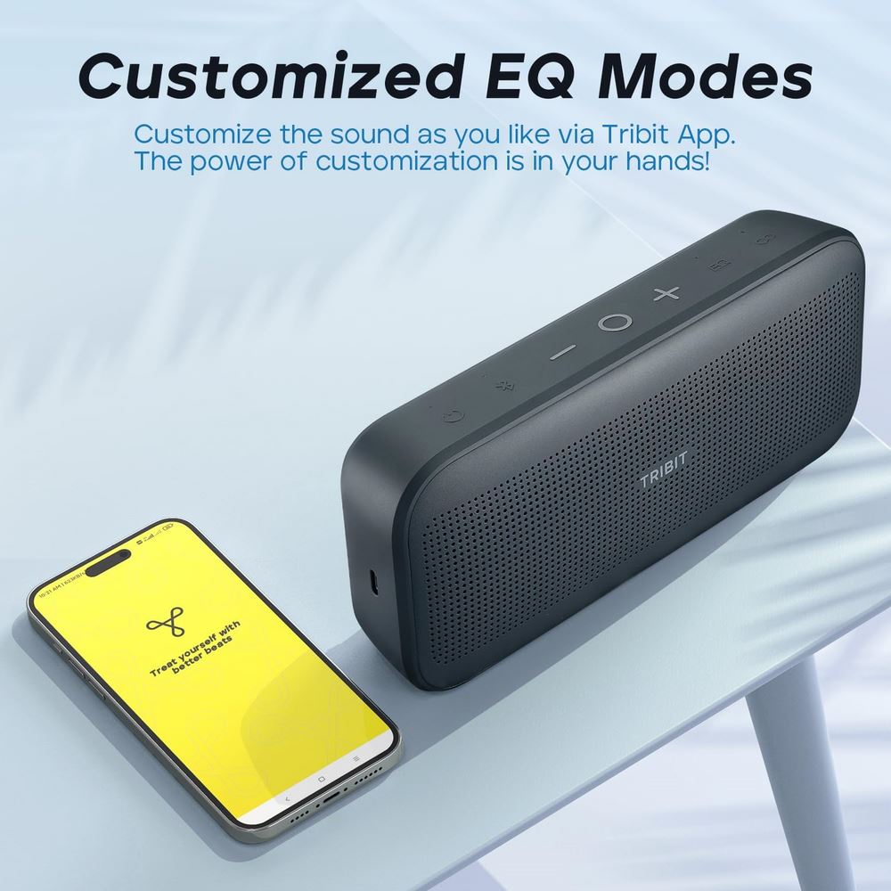 Boxa Portabila Tribit StormBox Flow, Wireless, 25W, Waterproof IP67 ...