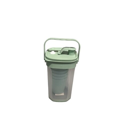 Set recipient apa 1400 ml plus 6 pahare, plastic, Clini X467 - eMAG.ro