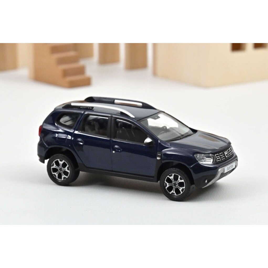 Macheta auto Dacia Duster 2020 1:43, Navy Blue, Norev - eMAG.ro