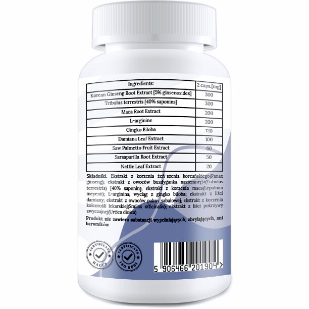 Supliment alimentar, potenta, erectie, Omnipotence, 60 capsule - eMAG.ro