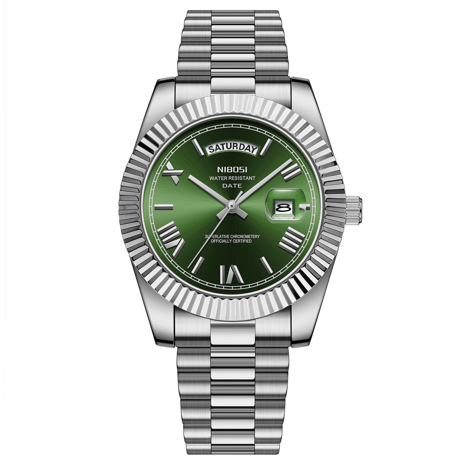 Ceas barbatesc de mana NIBOSI Cronograf Elegant Casual Fashion Luxury ...