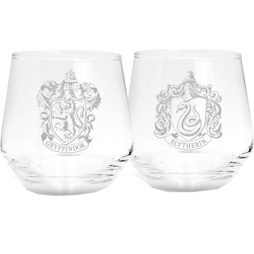 Set 2 Pahare Harry Potter - Gryffindor & Slytherin - eMAG.ro