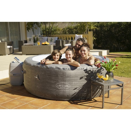 Jacuzzi gonflabil cu hidromasaj Lay-Z-Spa Budapest AirJet Bestway ...