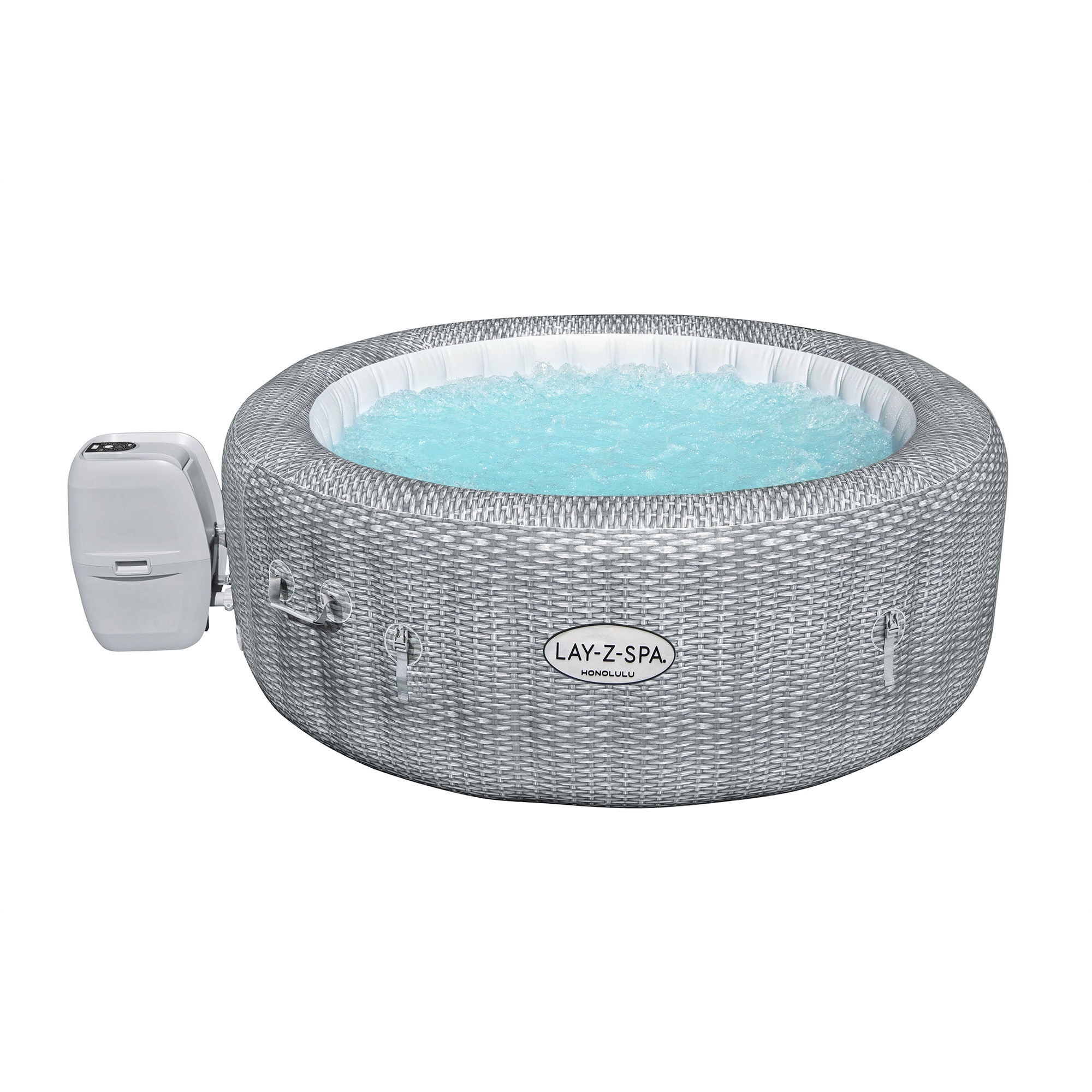 Jacuzzi gonflabil cu hidromasaj Lay-Z-Spa Honolulu AirJet Bestway ...