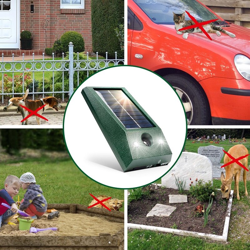 Aparat solar anti rozatoare, anti pisici, anti caini, anti sobolani ...