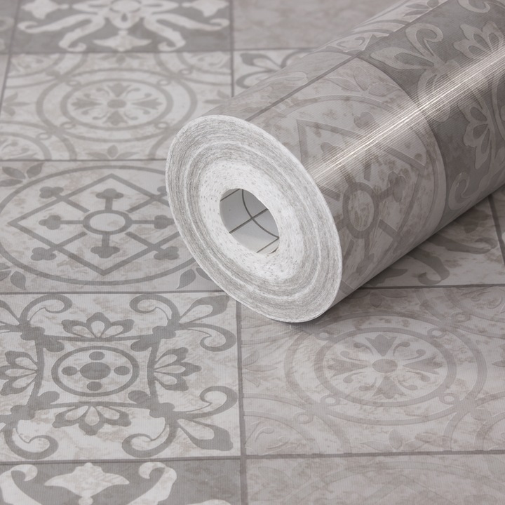 Autocolant Vénilia, model imitatie faianta in stil marocan, 45cmx2m ...