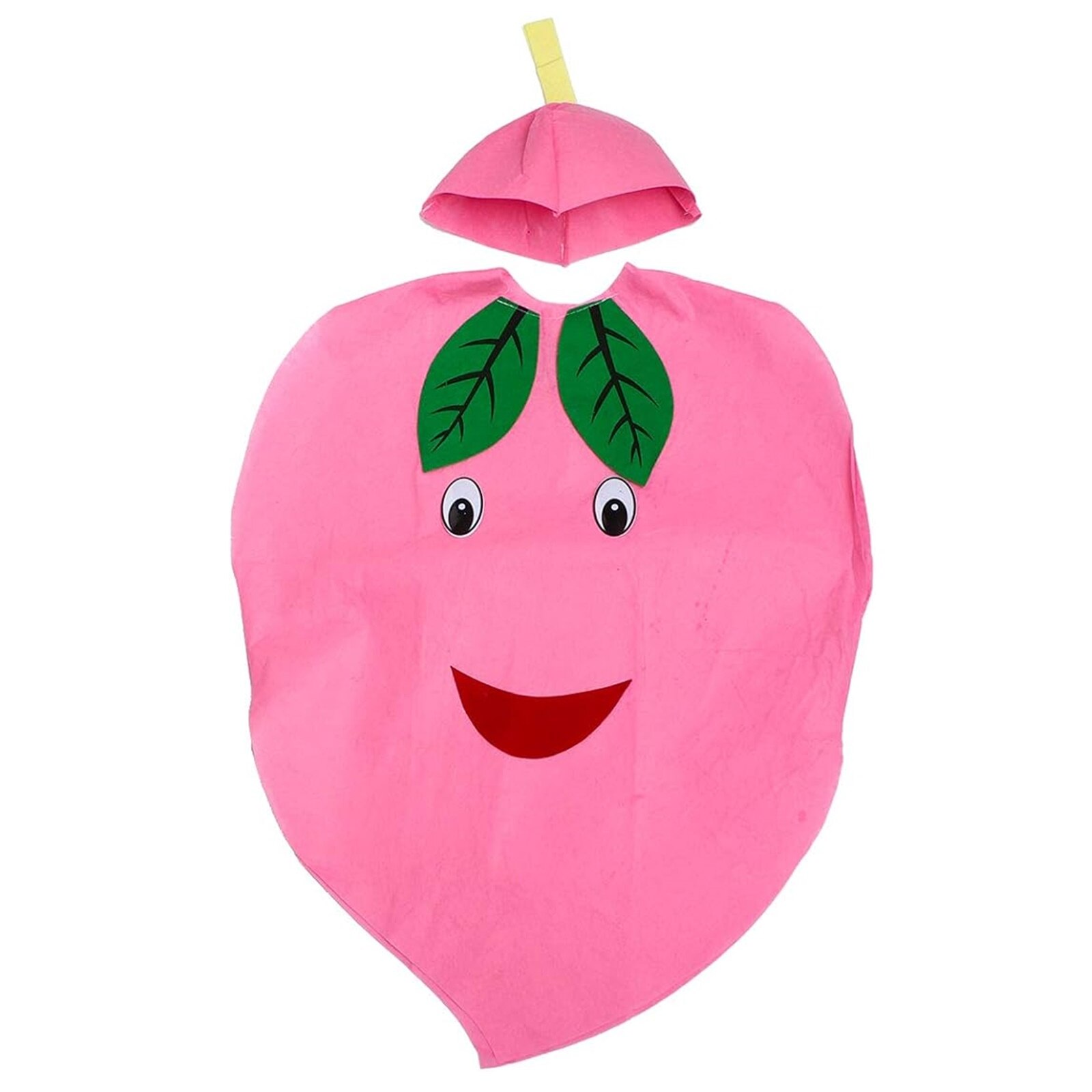 Costum fruct Piersica KidMania®, roz, pentru copii, Universala - eMAG.ro