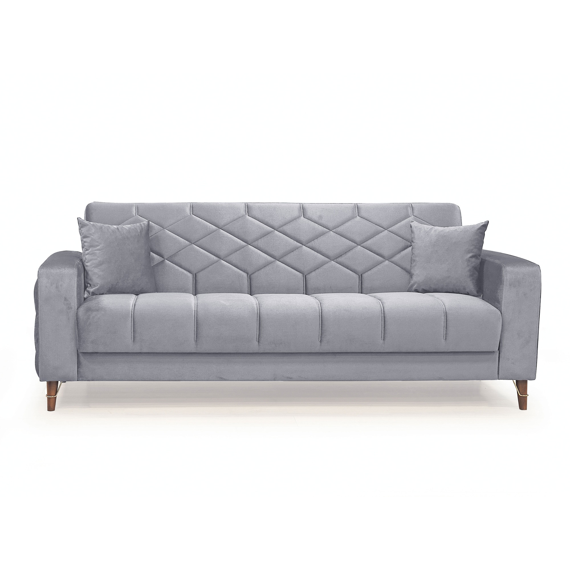 Set canapele living 3+2+1 cu lada depozitare, model Melissa catifea ...