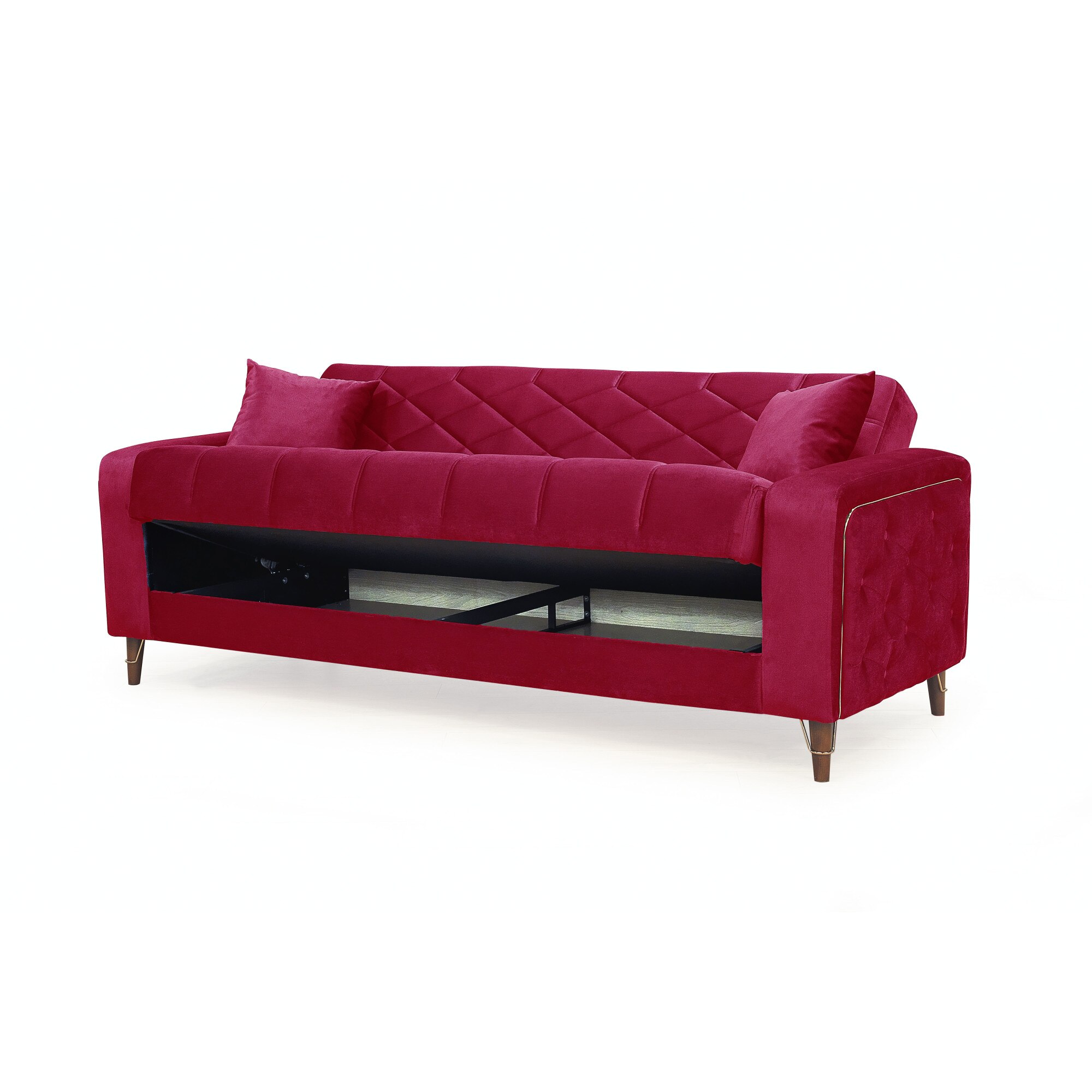 Set canapele living 3+2+1 cu lada depozitare, model Melissa catifea ...