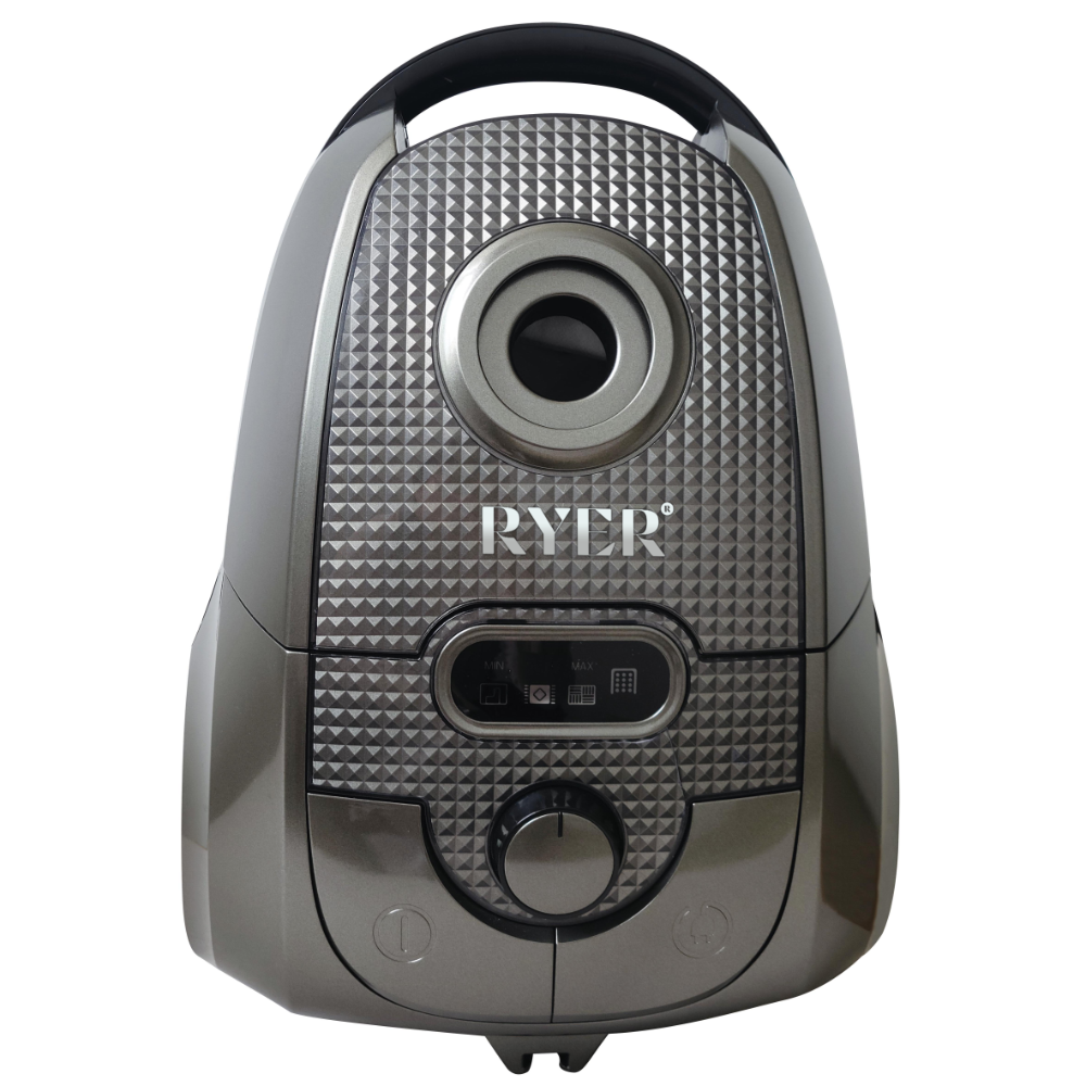 Aspirator cu sac RYER, 850W, 3L, Motor High Efficiency, Filtru HEPA ...