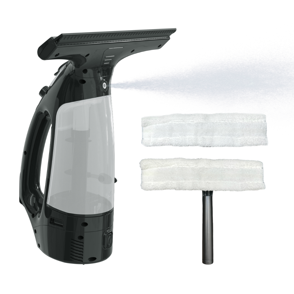 Aspirator de geamuri RYER, Stergator geamuri, Pulverizator incorporat ...