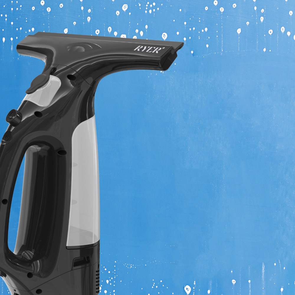 Aspirator de geamuri RYER, Stergator geamuri, Pulverizator incorporat ...