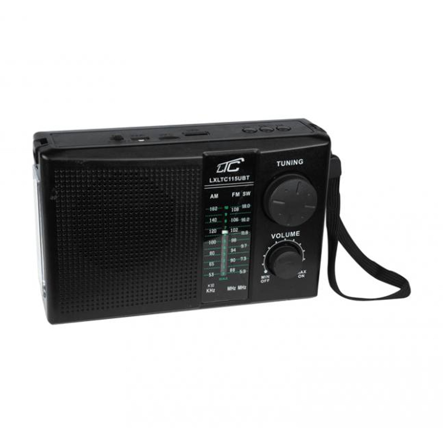 Radio portabil cu panou solar si lanterna, LTC Ner, Bluetooth, FM/AM/SW ...