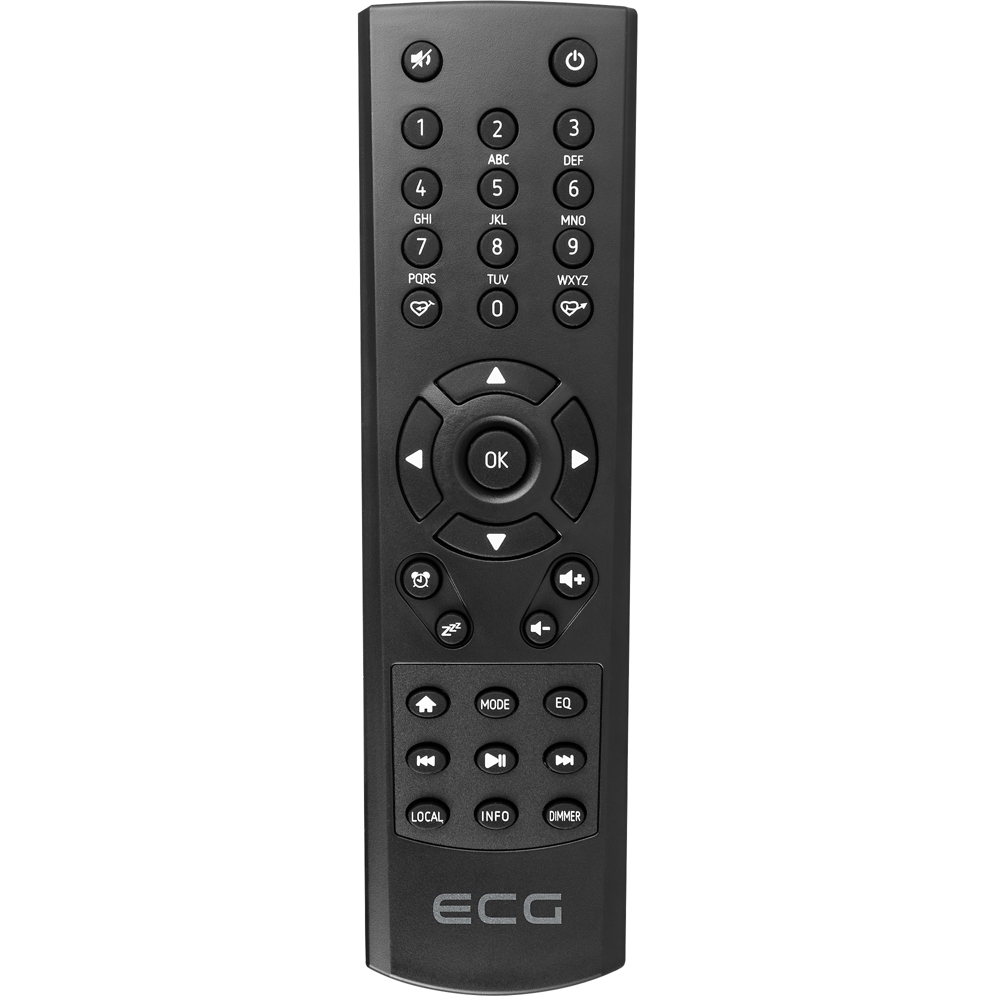 Internet radio, ECG B.BOLD 7200 Intero Black, FM + DAB, stereo 2 × 10 W ...