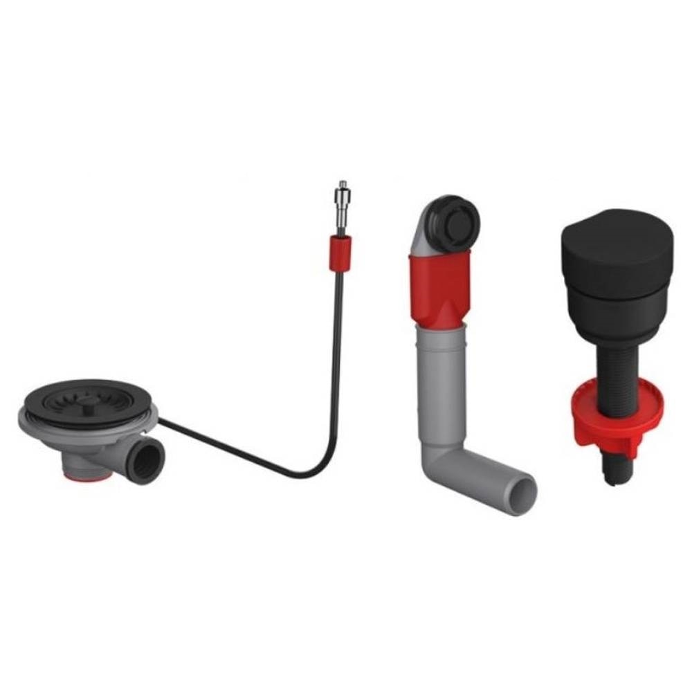 Ventil scurgere pentru chiuveta, cu inchidere automata si preaplin ...