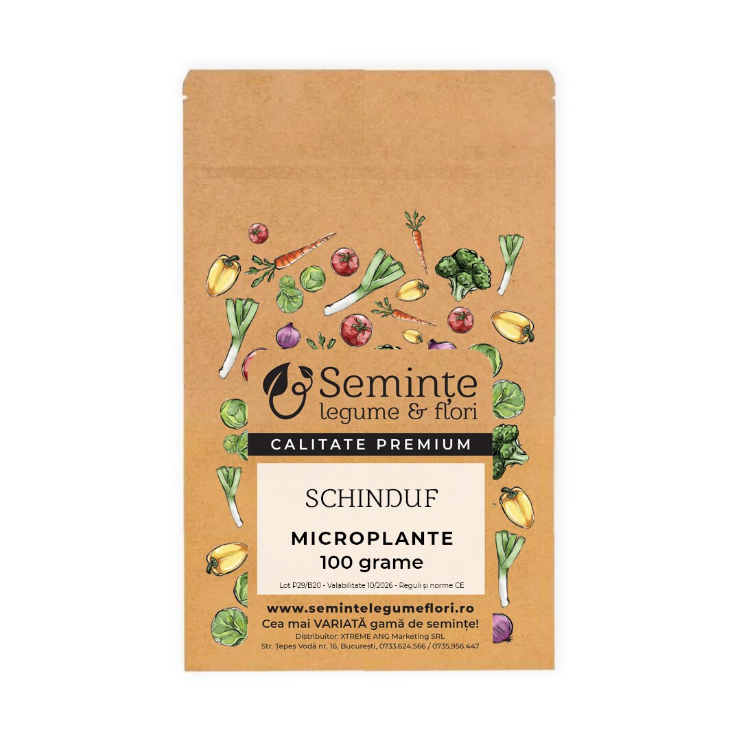 Seminte de schinduf - pentru microplante, 100 grame - eMAG.ro