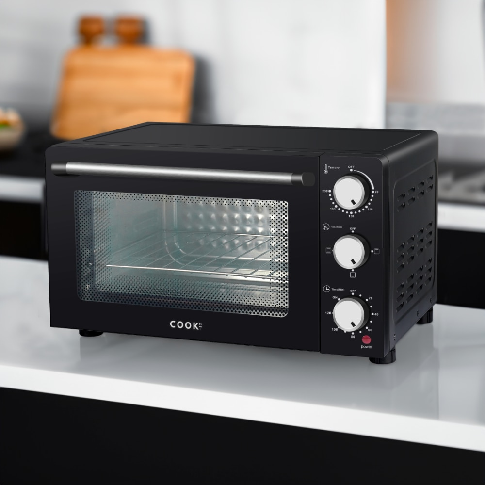 Cuptor Electric COOK-IT, 21 L, 1200 W, Iluminare interioara ...