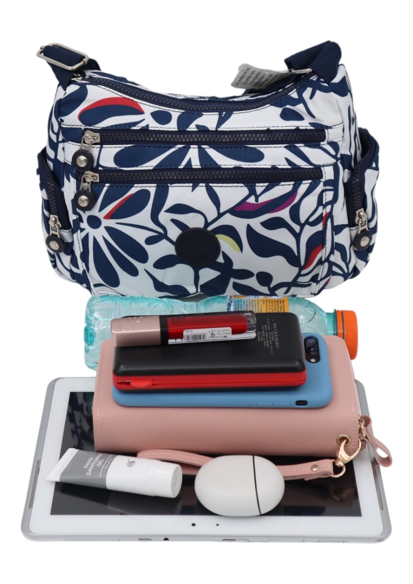 Geanta de femei crossbody 27x20x10 CM, compartimentata, usoara N-52 - 2 ...