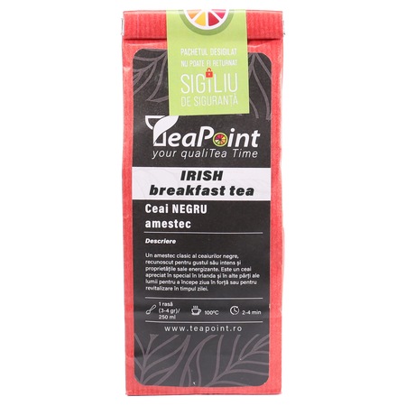 Ceai Negru, Irish breakfast tea, Tea Point 100 g - eMAG.ro